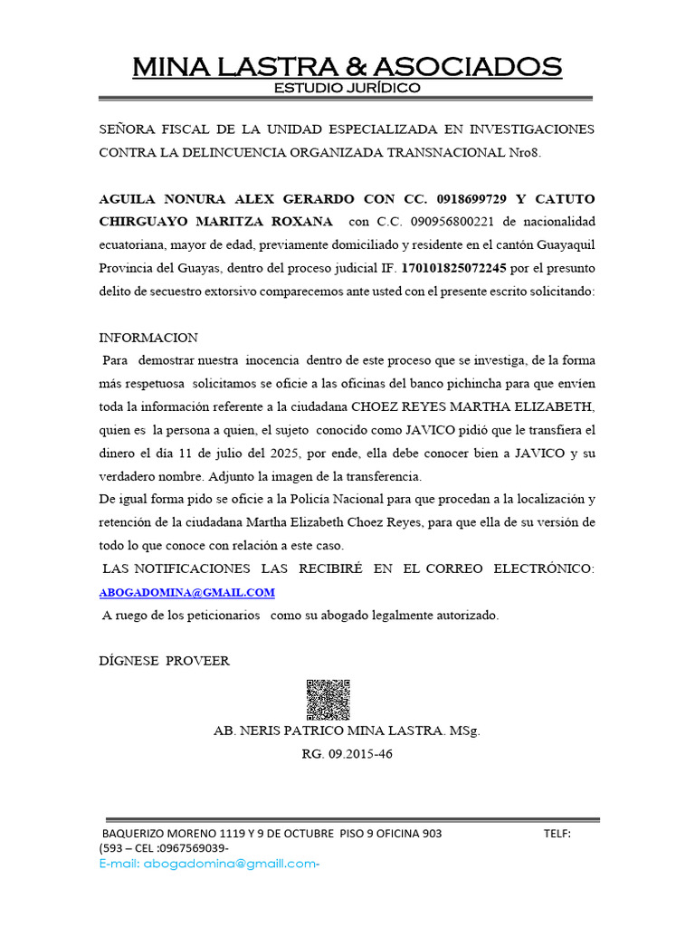 Caso Catuto Signed | PDF