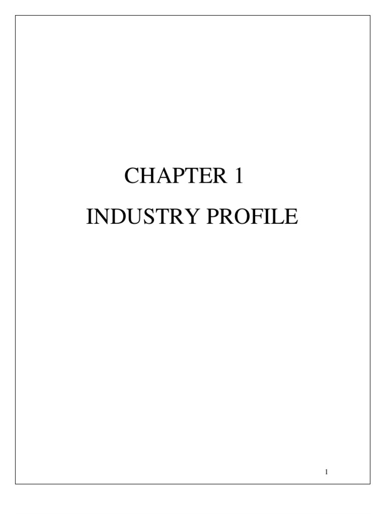 Industry Profile | PDF | Enterprise Resource Planning | Microsoft ...
