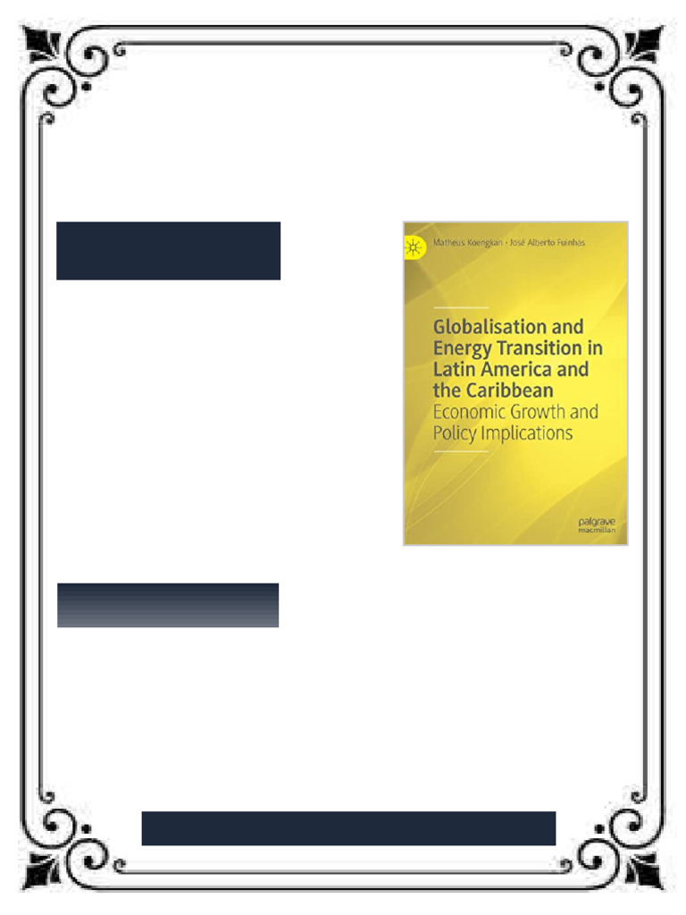 Globalisation and Energy Transition in Latin America and the Caribbean ...