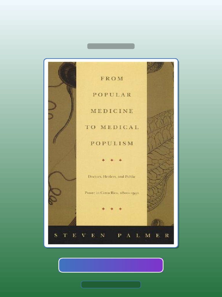 Test Bank for From Popular Medicine to Medical Populism Doctors Healers ...