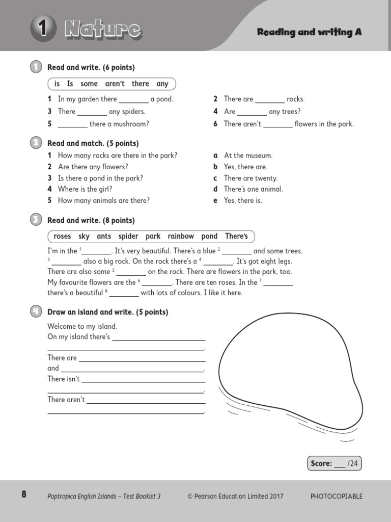 Nature Vocabulary Test Booklet | PDF | Zoology