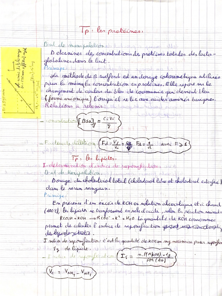 TP Bioch s3 | PDF