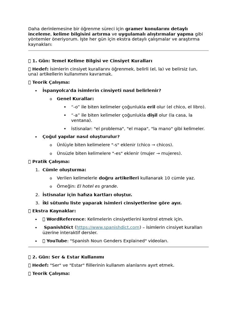 Daha Derinlemesine Bir Öğrenme Süreci Için Gramer Konularını Detaylı ...