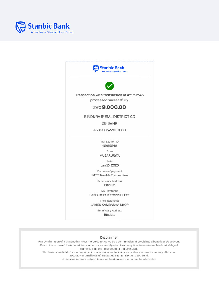 Receipt Proof of Payment BDRC | PDF