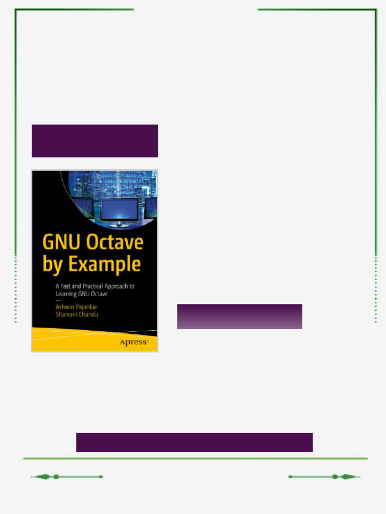 GNU Octave by Example: A Fast and Practical Approach to Learning GNU ...