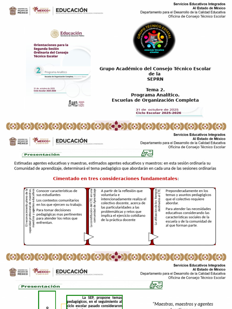 Presentación_2a sesión_Tema 2_PA | PDF | Enseñando | Maestros