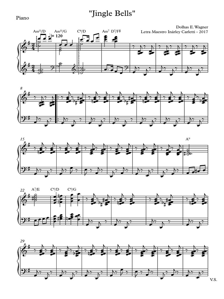 Jingle Bells - Piano | PDF