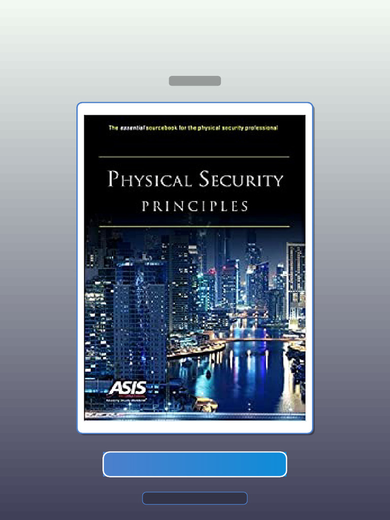 Test Bank for Physical Security Principles | PDF | Multiple Choice ...
