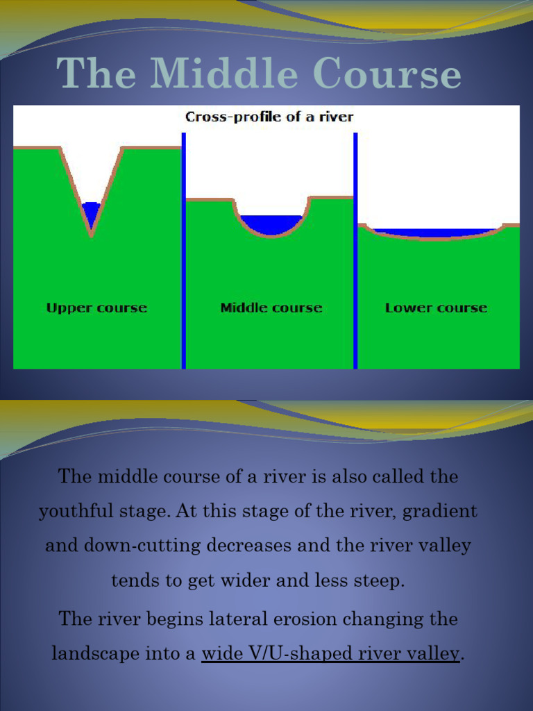 The Middle and Lower Course | PDF