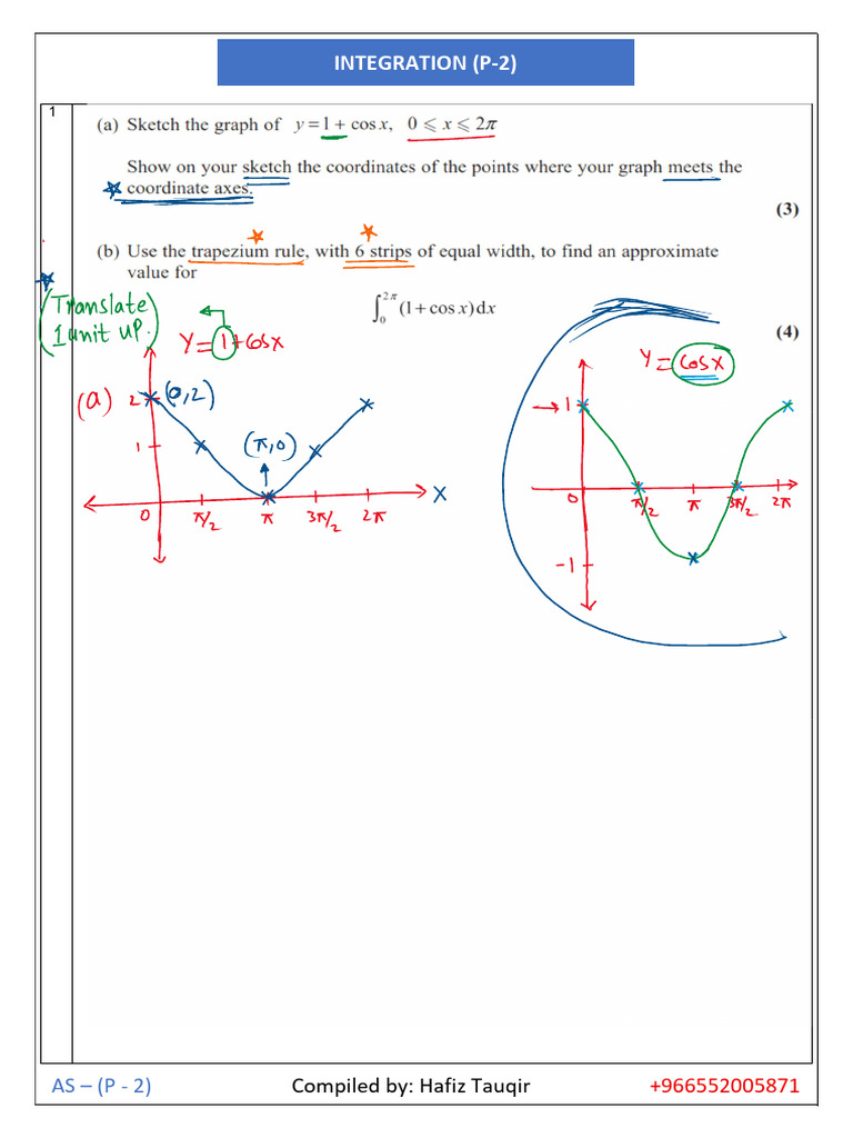 Integration, P- 2 - Solution (P 1 to 23) | PDF