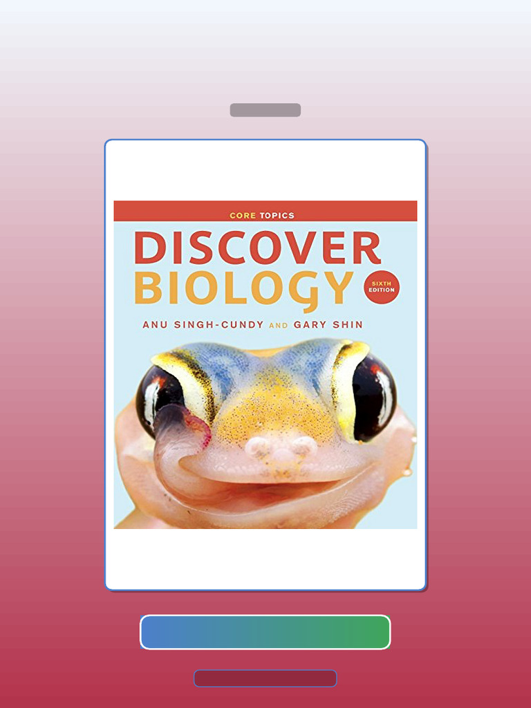 Test Bank for Discover Biology Sixth Core Edition Sixth Core Edition ...