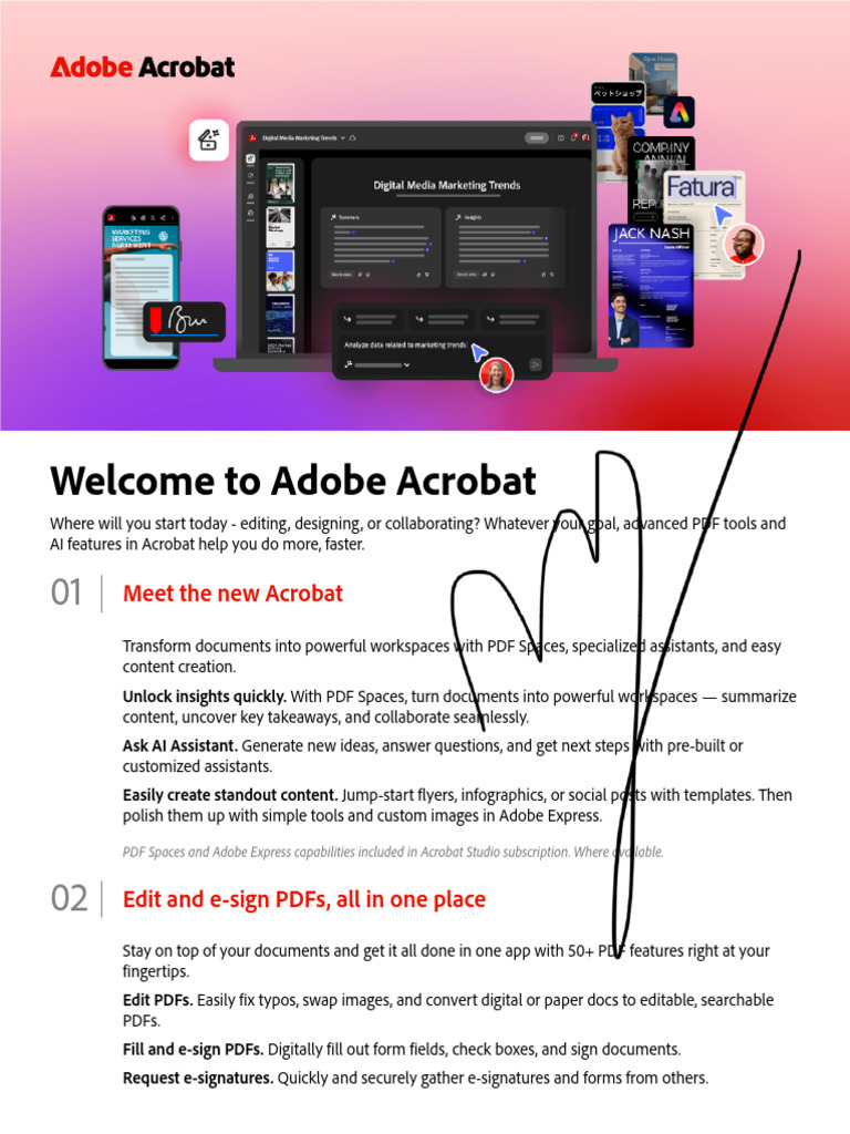 Adobe Acrobat: PDF Editing & Collaboration Tools | PDF | Software ...