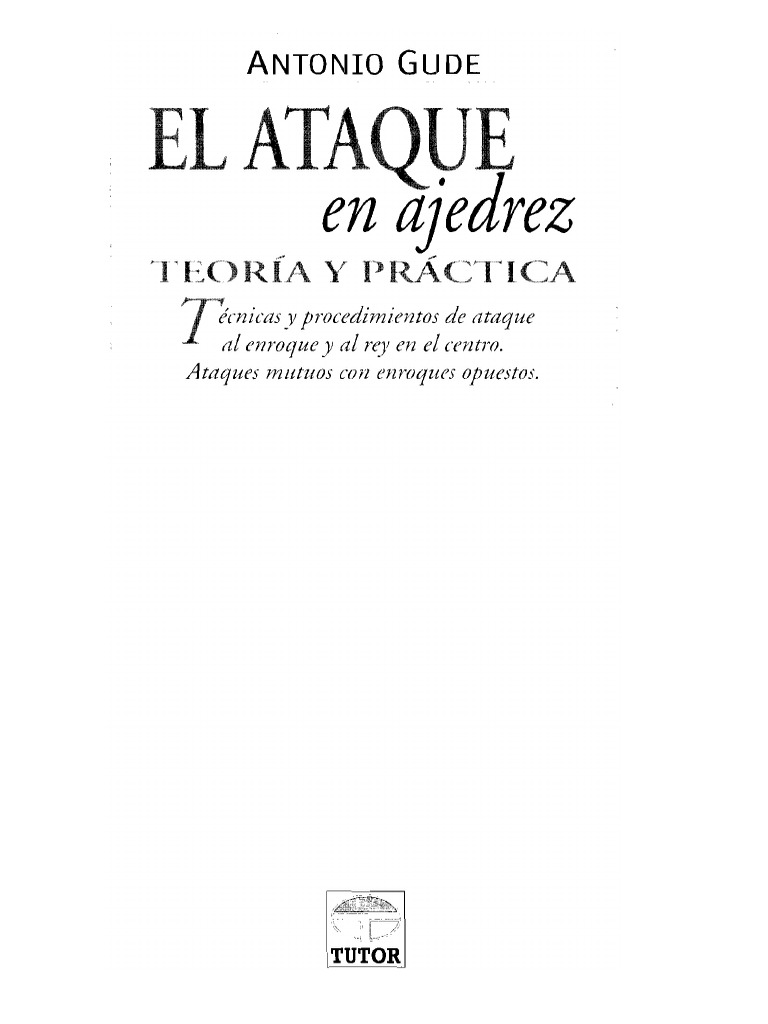 Gude Escuela Táctica Vol 3 (Ed Tutor)(Ejercicios Y Test) | PDF