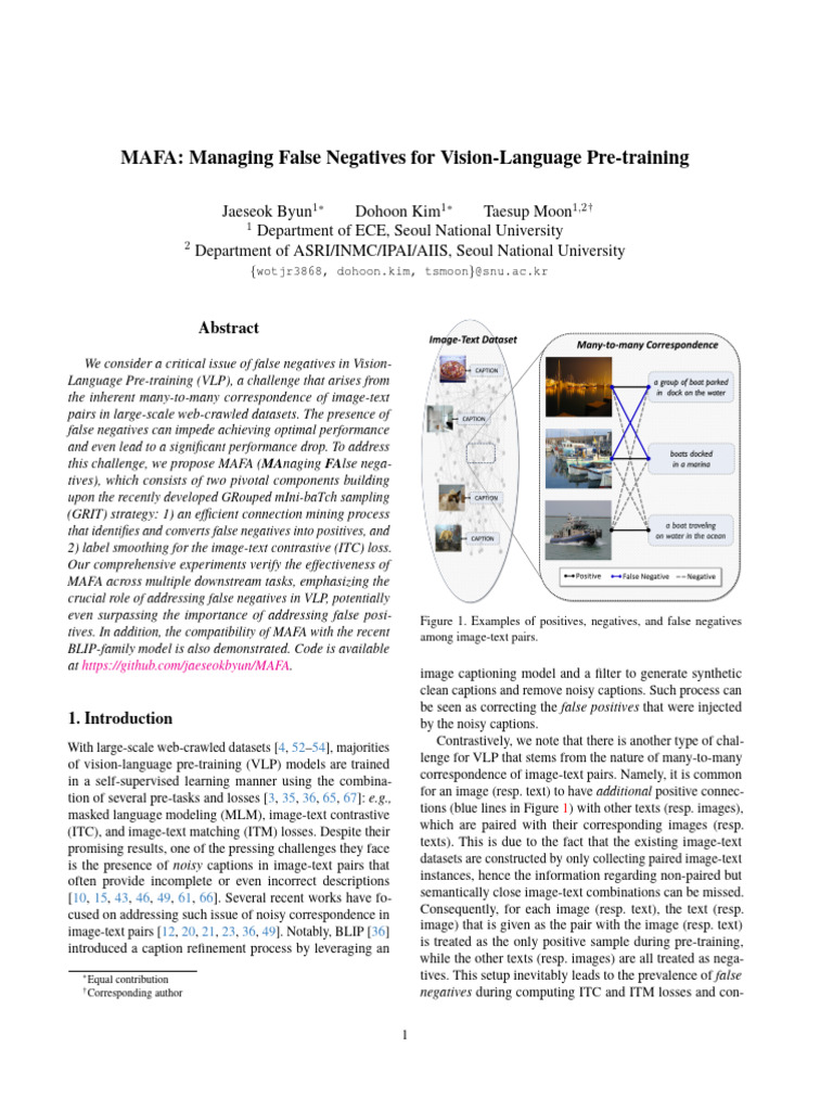 Managing False Negatives in VLP | PDF | Sampling (Statistics ...