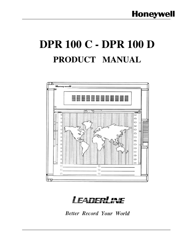 DPR 100 C - DPR 100 D: Product Manual | Download Free PDF | Fuse ...