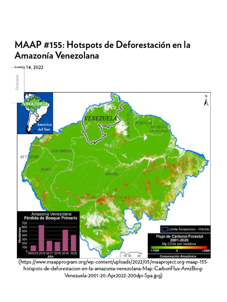 MAAP #155_ Hotspots de Deforestación en La Amazonía Venezolana - MAAP ...
