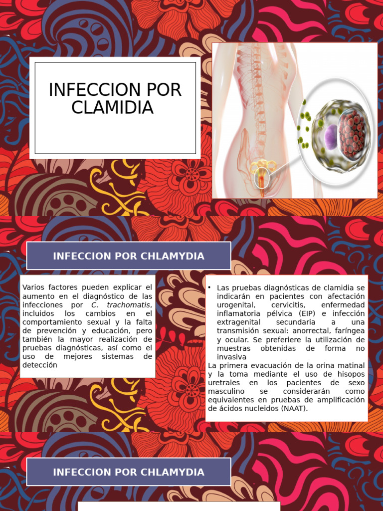 Diagnóstico de Infección por Clamidia | PDF | Medicina | Ciencias de la ...