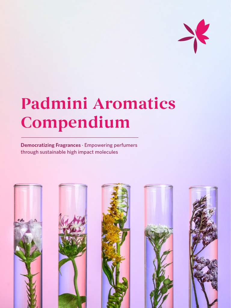 Padmini Aromatics 2025 Compendium | PDF | Perfume | Chemistry