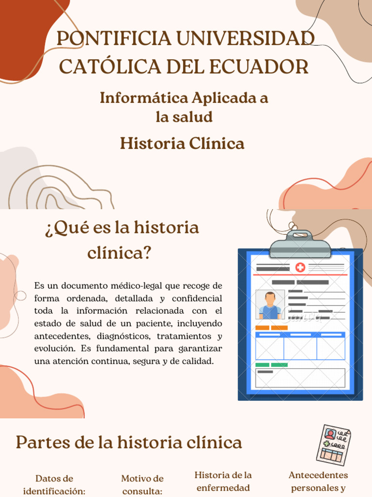 Presentación de Proyecto Minimalista Beige | PDF | Historial médico | Hospital