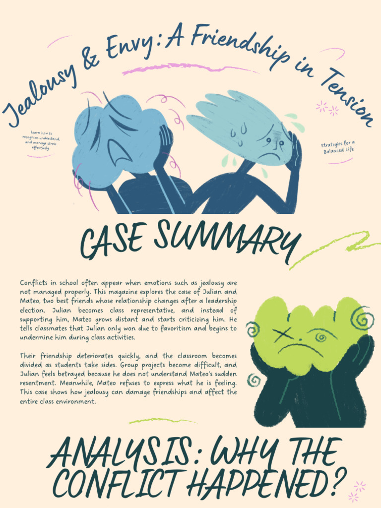 Managing Jealousy in Friendships | PDF | Jealousy | Friendship