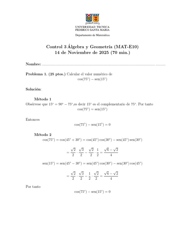 Control 3 Mate 10 Pau Ta | PDF | Matemáticas | Objetos matemáticos