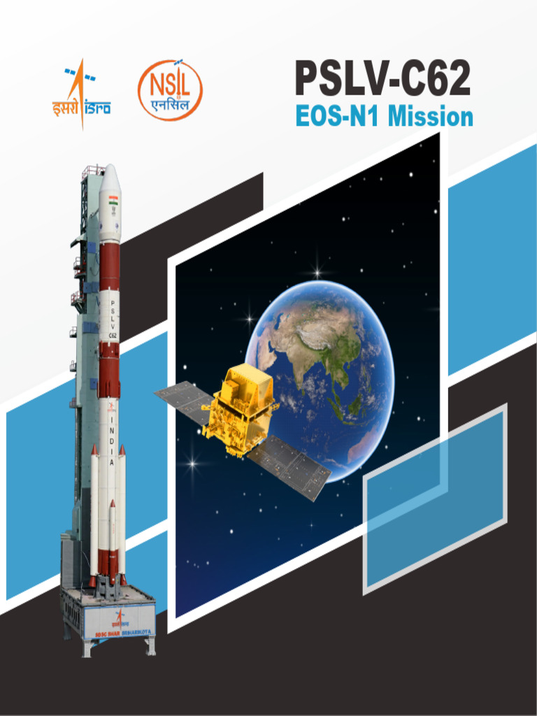 PSLV C62 Brochure090125 | PDF | Ballistics | Spacecraft