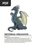 Time Dragon Stat Blocks for D&D 5E | PDF | Dragon | Monsters