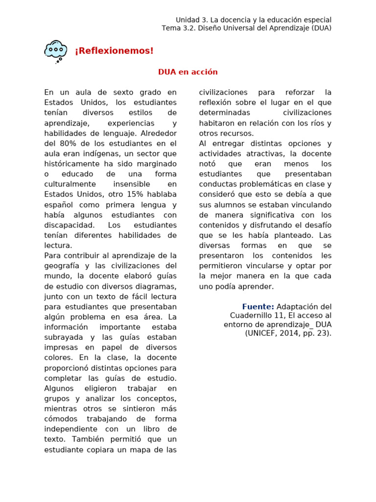 3.4 Reflexionemos aula diversa | PDF | Aprendizaje | Maestros