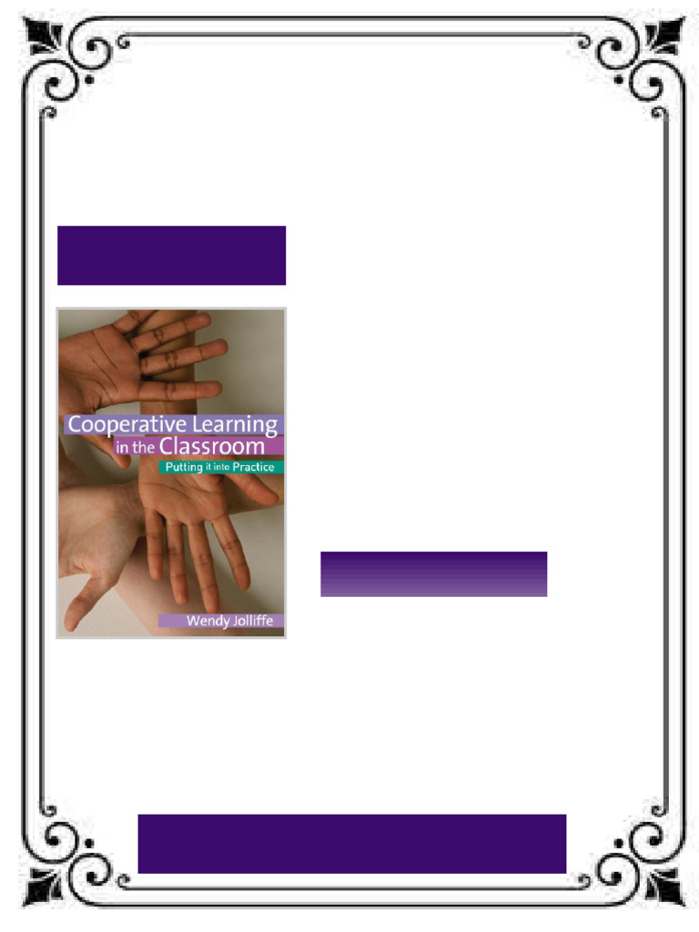 Cooperative learning in the classroom putting it into practice 1st Edition Wendy Jolliffe ebook ...