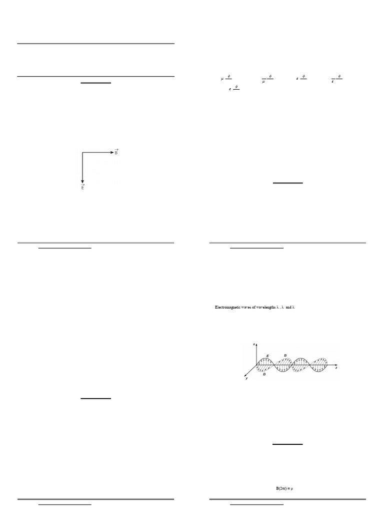 Physics Class Xii Chapter 08 Electromagnetic Waves Practice Paper 08 ...