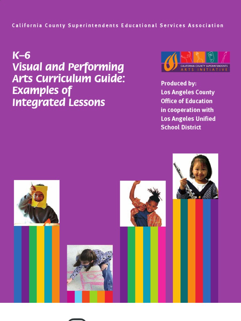 K-6 Visual and Performing Arts Curriculum Guide: Examples of Integrated ...
