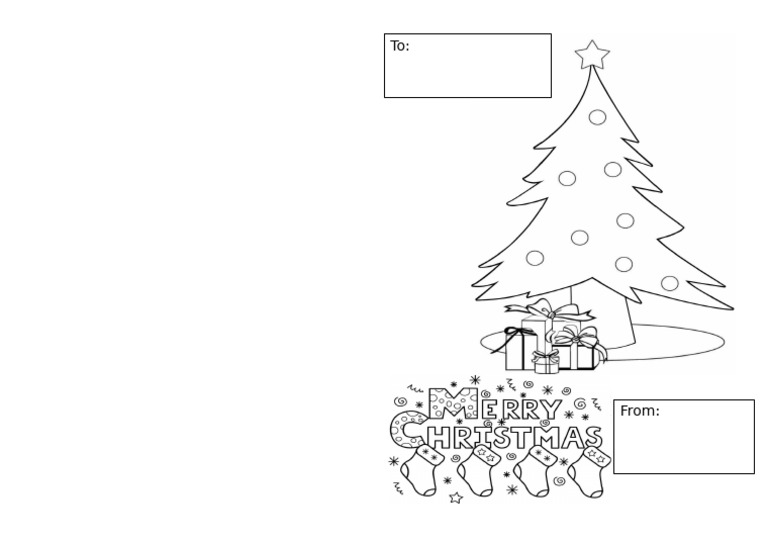 Unit 7 - Christmas Card(Front) | PDF