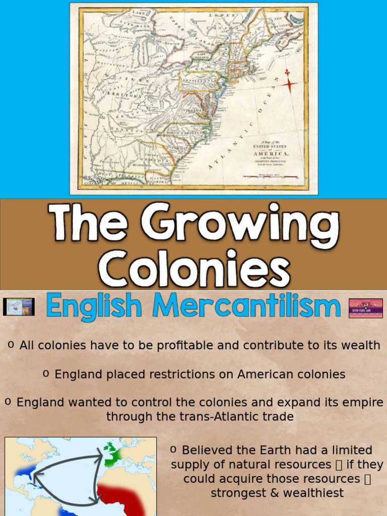 3_The Growing Colonies PowerPoint_Colonial America | PDF | Thirteen ...
