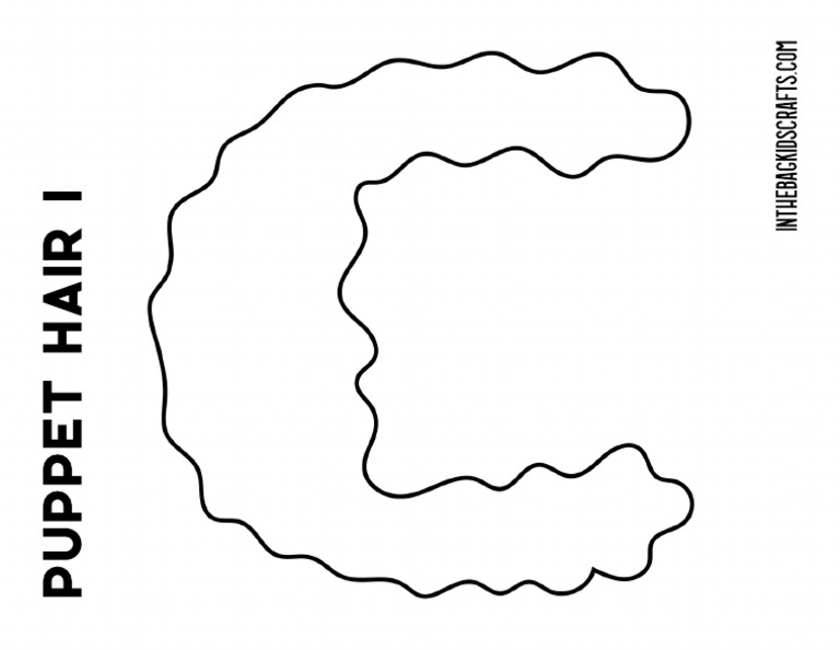 Puppet Hair Template 1 | PDF
