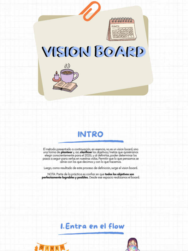 Manual Vision Board | PDF