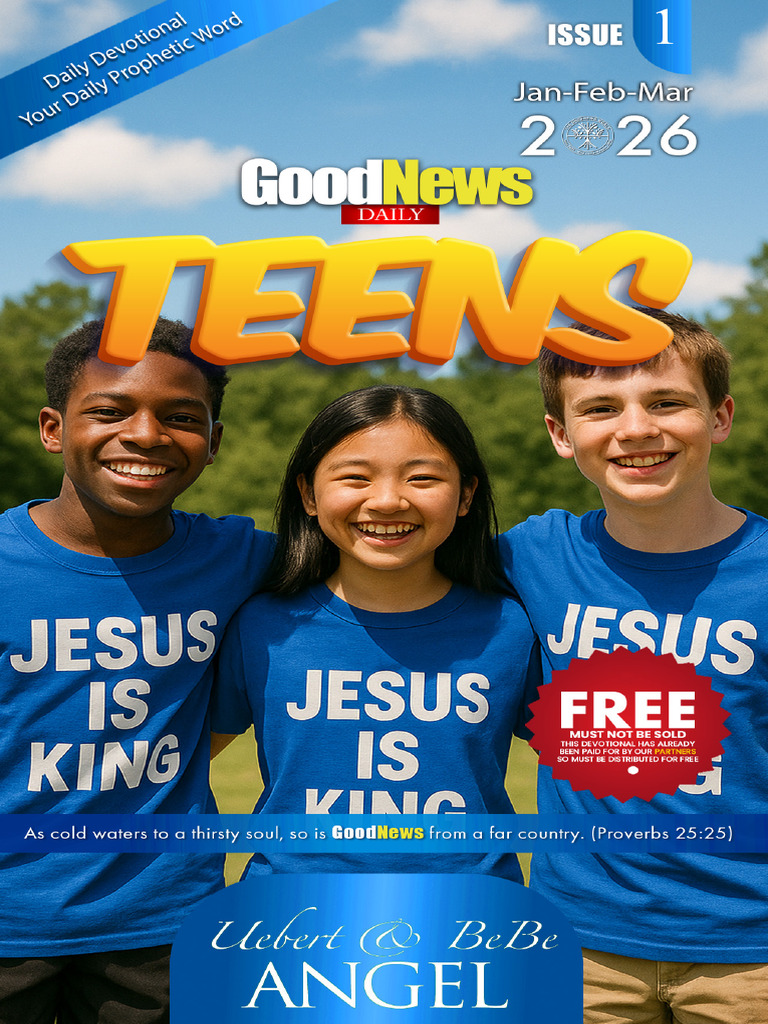 English Teens Issue 1 2026 (1) | PDF | Jesus | Prayer