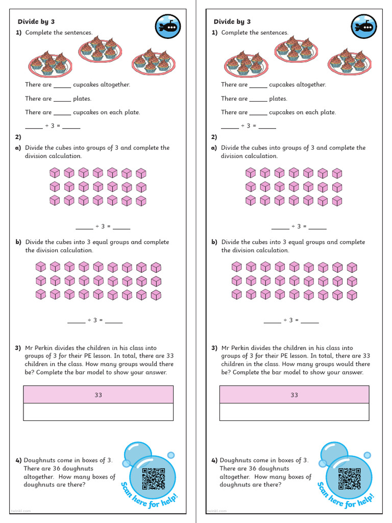 Division Problems for Kids | PDF
