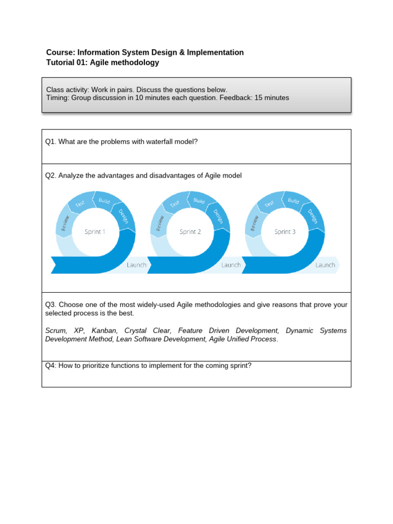 ISD Week 02 Tut01 Upload | PDF