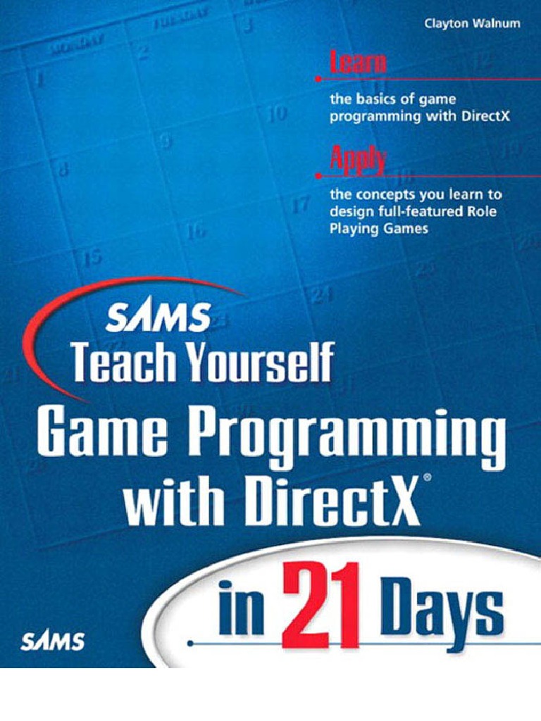 Teach Yourself Game Programming With DirectX in 21 Days | PDF | Shader ...