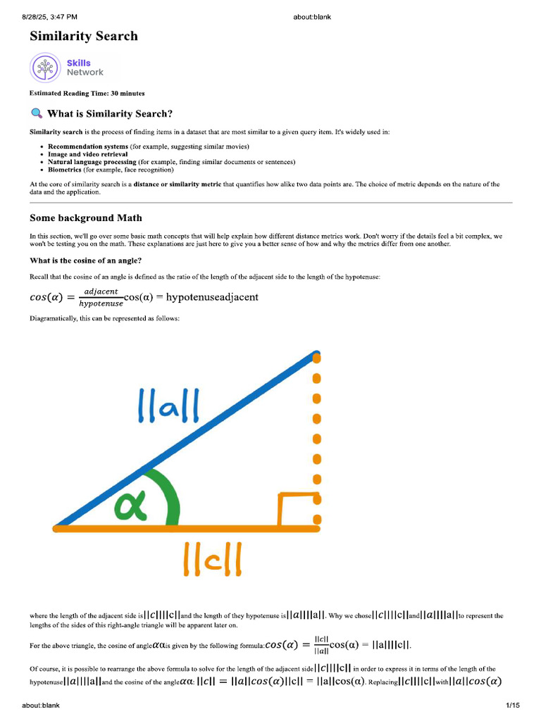 Similarity Search | PDF