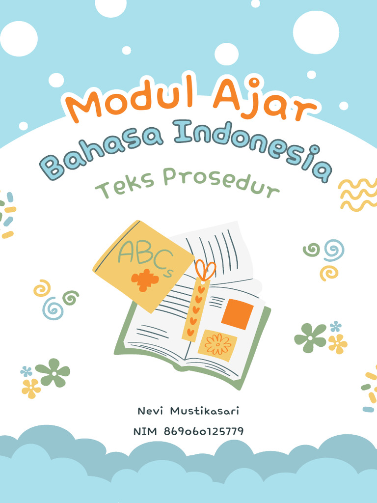 Modul Ajar Teks Prosedur Bahasa Indonesia | PDF