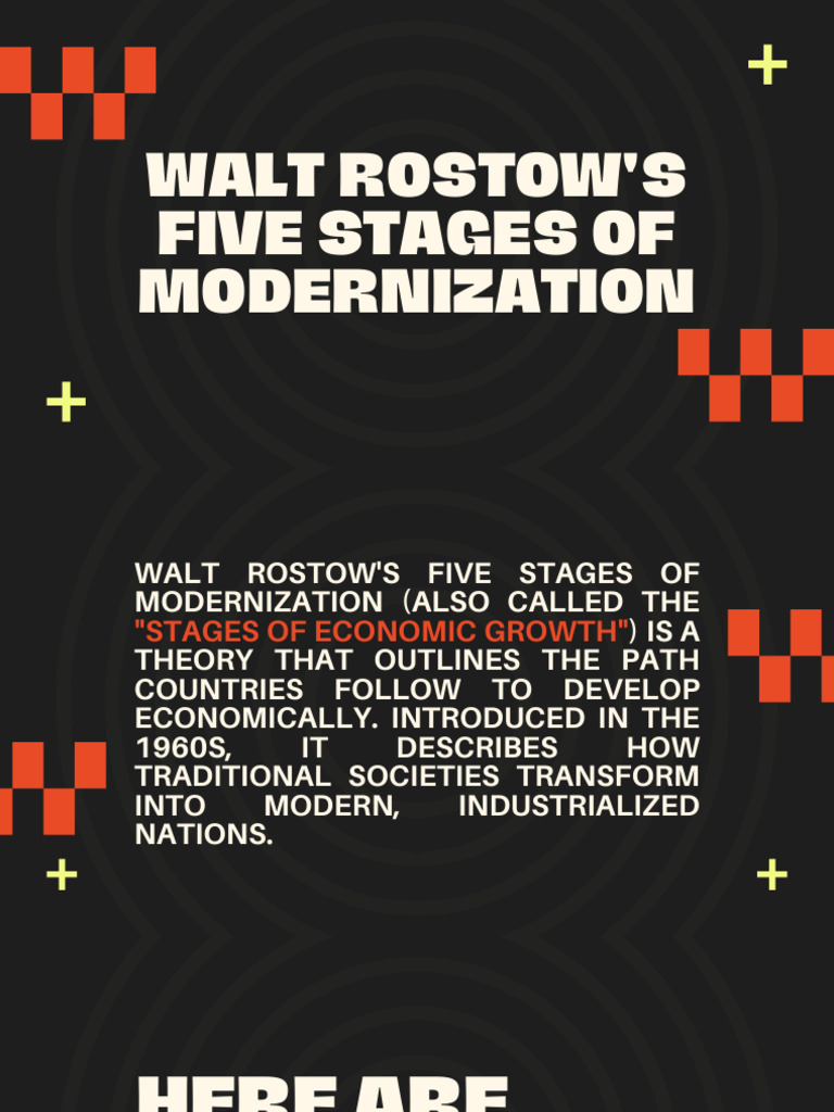 Walt Rostows Five Stages of Modernization 20250506 210613 0000 | PDF