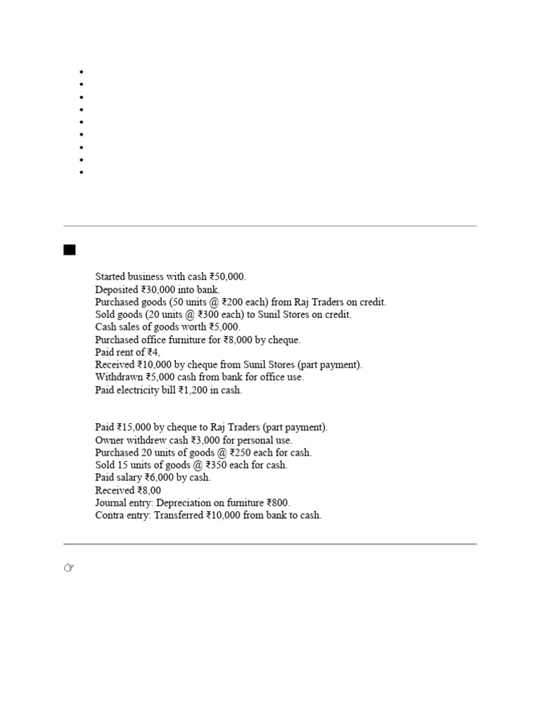 Tally Prime Practice Transactions Guide | PDF