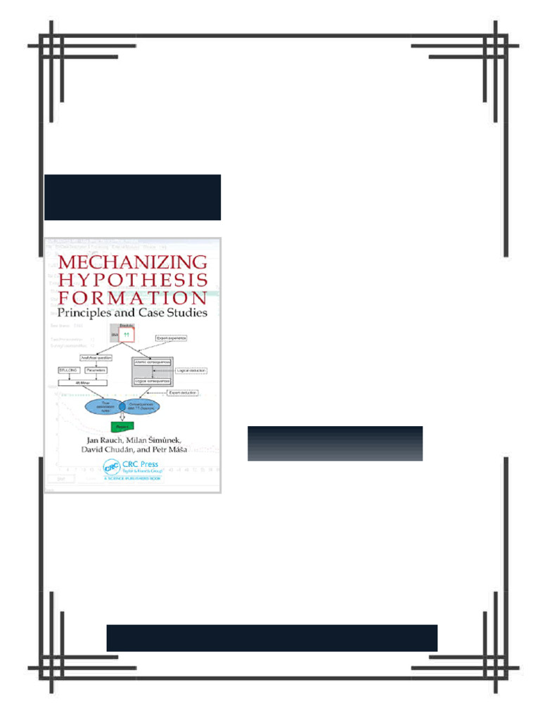 Mechanizing Hypothesis Formation: Principles and Case Studies 1st ...