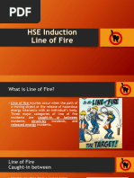 Line of Fire Safety Awareness Guide | PDF | Hazards | Fire Safety