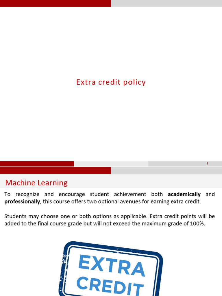 Extra Credits Policy | PDF | Salary