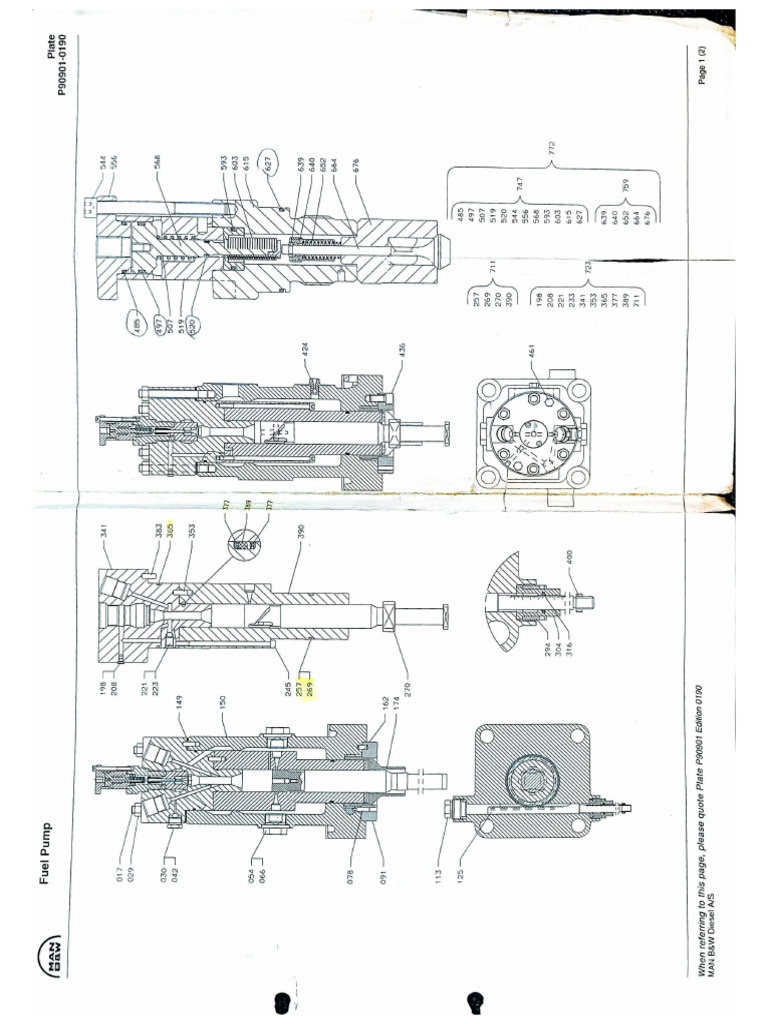 ME Fuel Pump SC Alia | PDF
