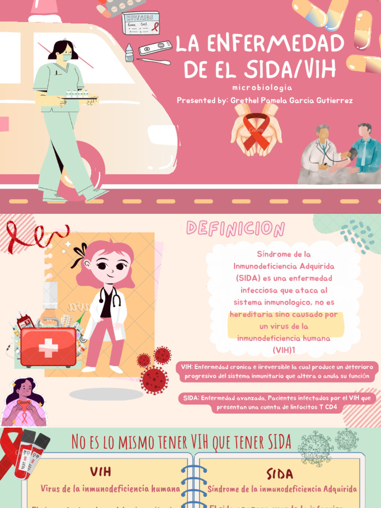 Presentacion VIH SIDA | PDF | VIH / SIDA | VIH