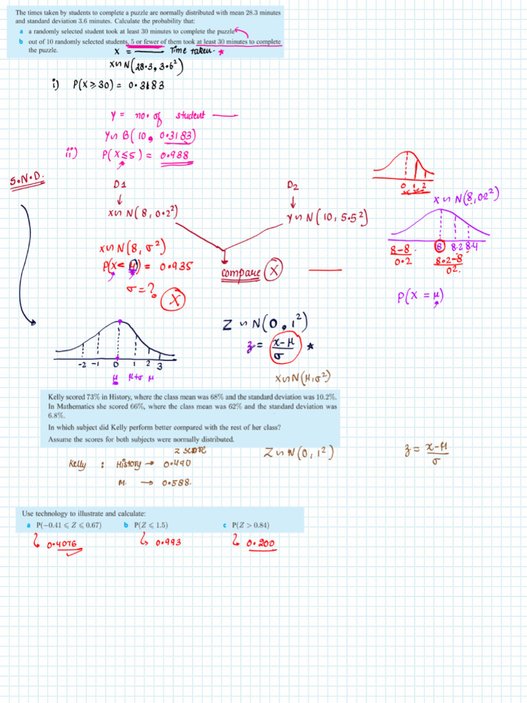 Ribhav Normal Dist | PDF