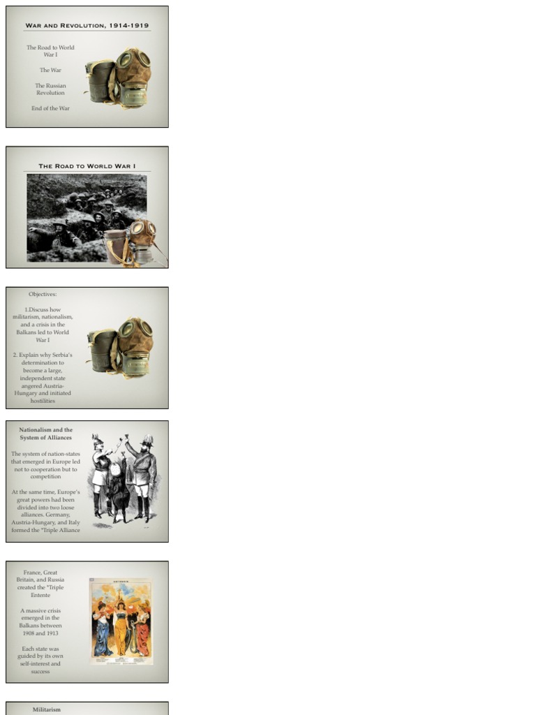 CHAPTER 23 - War and Revolution | PDF